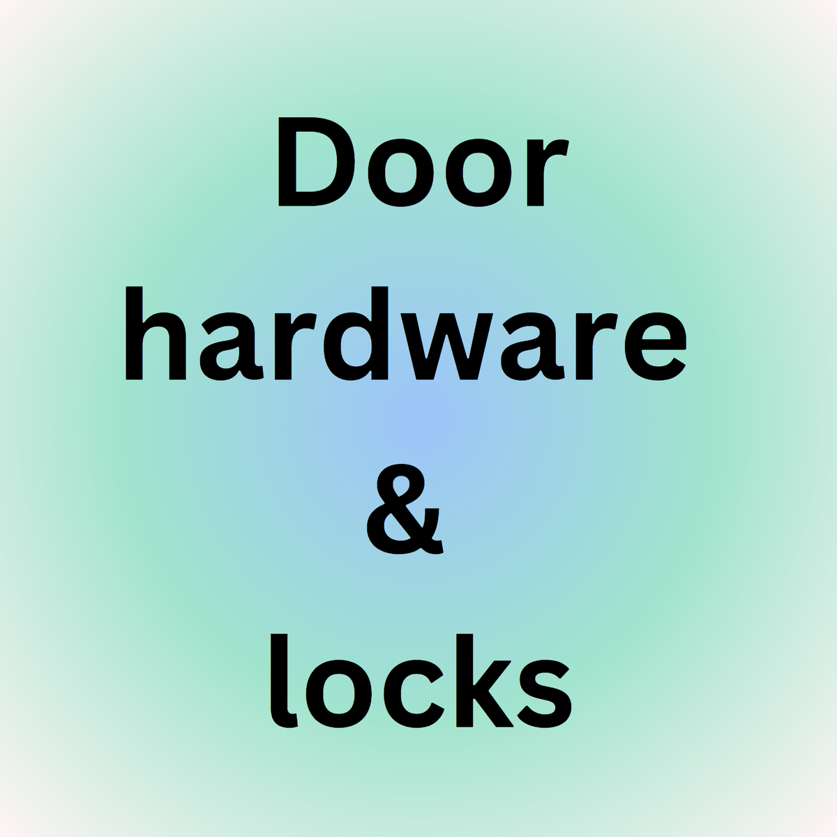 Door hardware & locks – Action WebStore