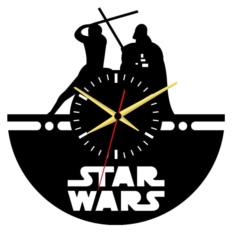 Star Wars Acrylic Clock – Action WebStore
