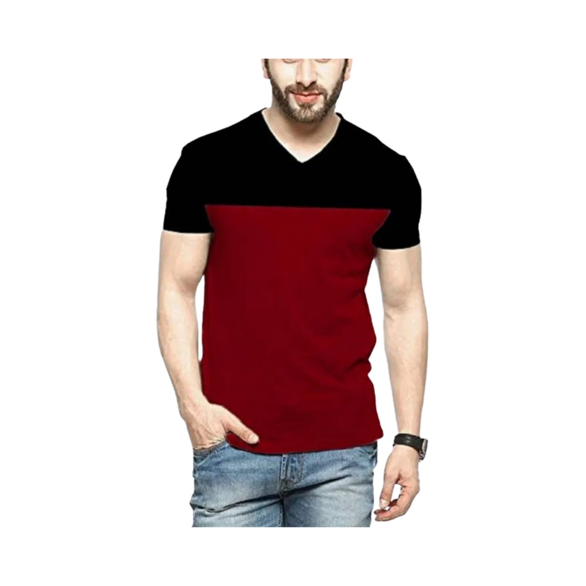 V Neck T-Shirts for Men, Soft & Comfortable | Action.pk – Action WebStore