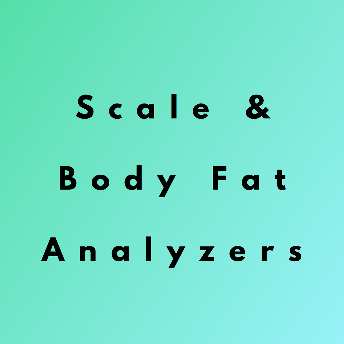 Scale & Body Fat Analyzers – Action WebStore