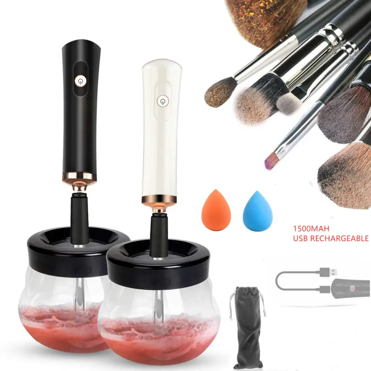 Makeup Brush Cleaner Machine, Fits 99% Brushes | Action.pk – Action ...