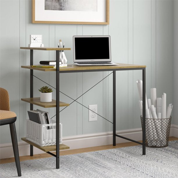 Mainstays Computer Workstation Home Office Table Desk – Action WebStore