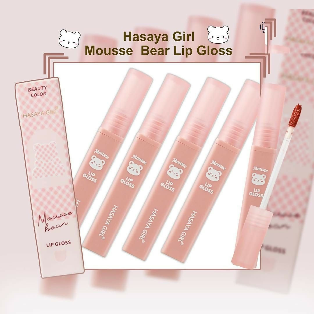 Hasaya Girl Mousse Bear Lip Gloss – Action WebStore