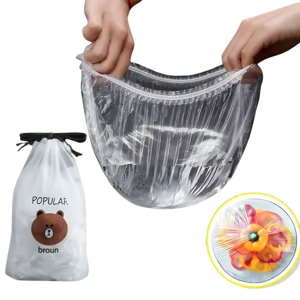 Disposable Plastic Wrap Cover, Reusable, Stretchy | Actionj.pk – Action ...