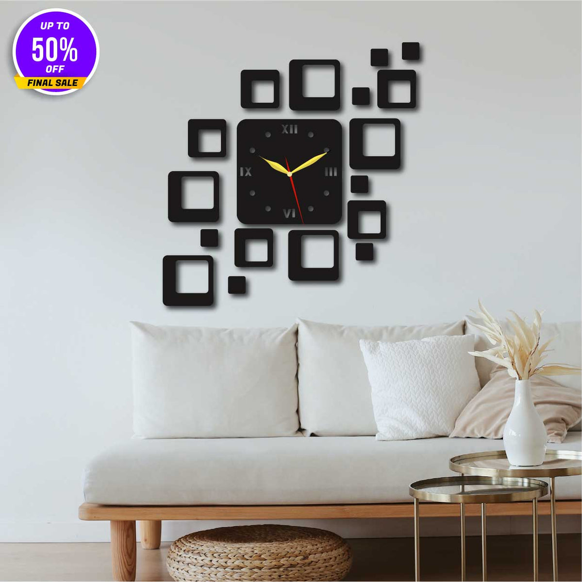 Acrylic wall clock – Action WebStore