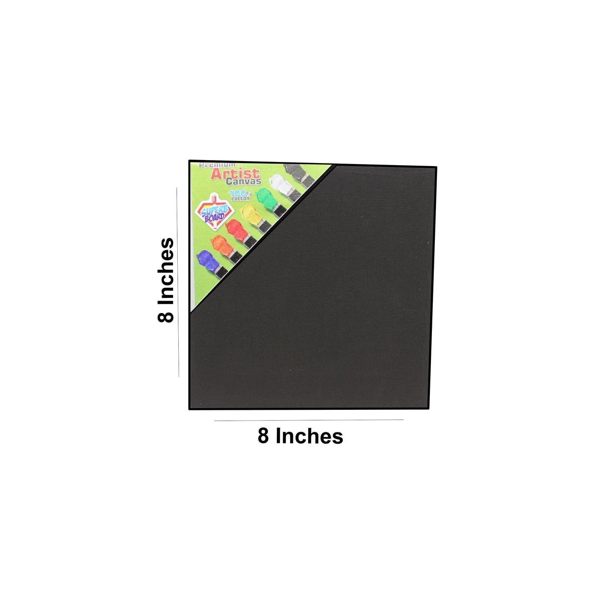 Buy Black Canvas Board for Painting Online – Action WebStore