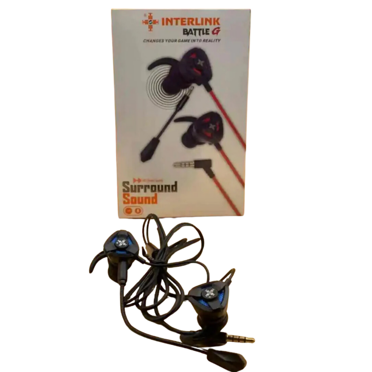 Interlink Battle G Gaming Headset, HiFi Stereo, Extra Mic | Action.pk ...