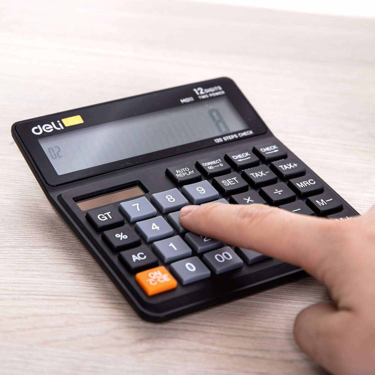 Buy Now Deli 12 Digits Desktop Calculator EM01120 – Action WebStore
