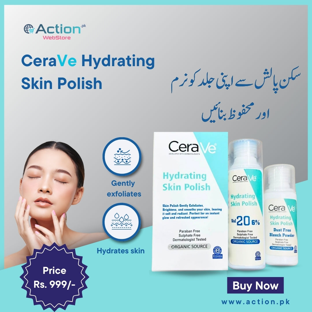 CeraVe Hydrating Skin Polish – Moisturizing & Exfoliating | Action.pk ...