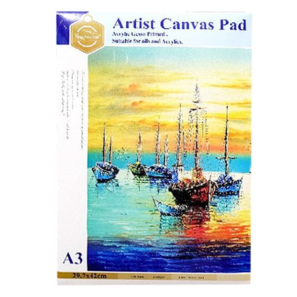 Buy Online Keep Smiling Artist Canvas Pad – Action WebStore