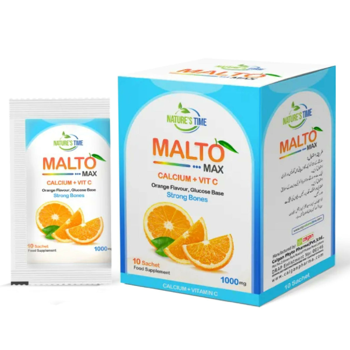 Nature’s Time Malto Max, Immunity Support, 10 Sachets | Action.pk ...