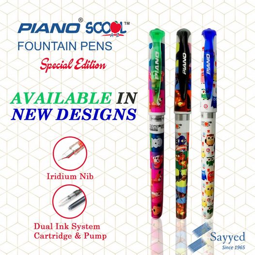 Buy Piano Schol Fountain Pen Special Edition Online – Action WebStore