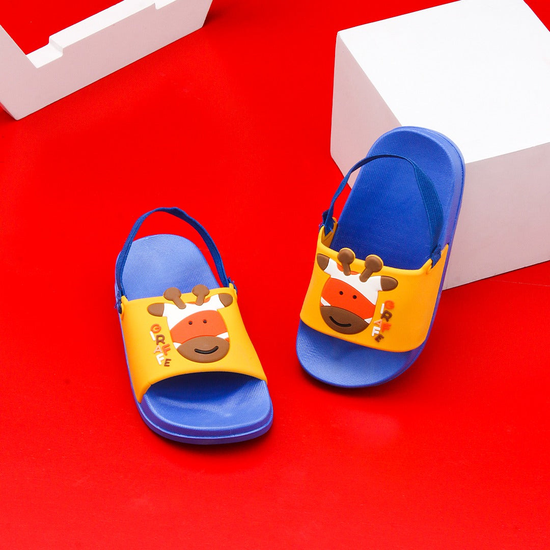 Giraffe Kids Slippers (Blue) – Action WebStore