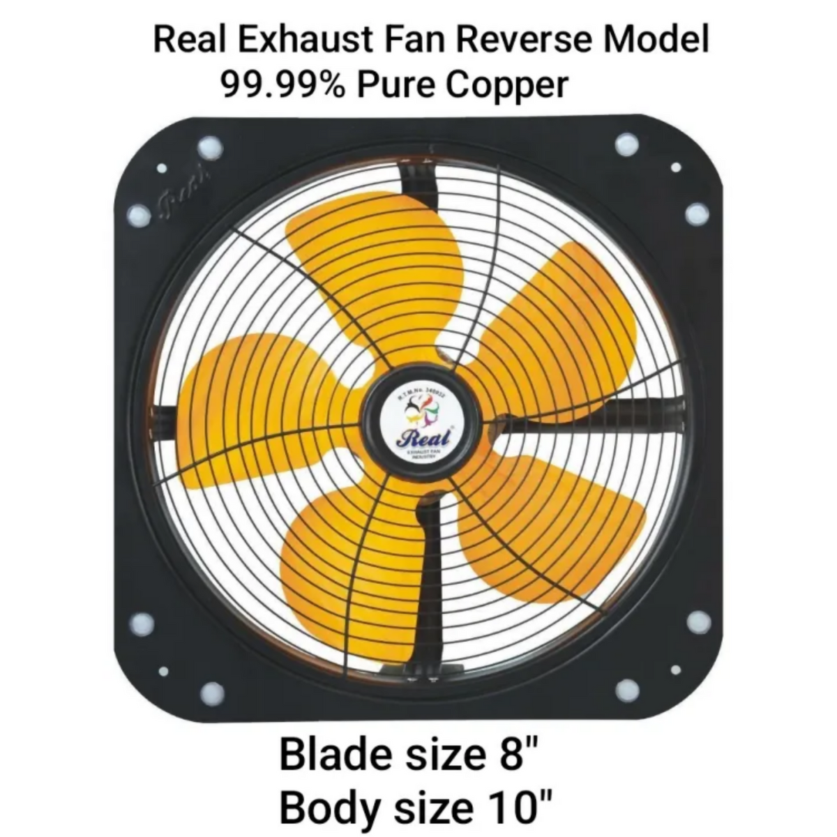 Real Exhaust Fan, Fully Metal Body and 1-Year Warranty – Action WebStore