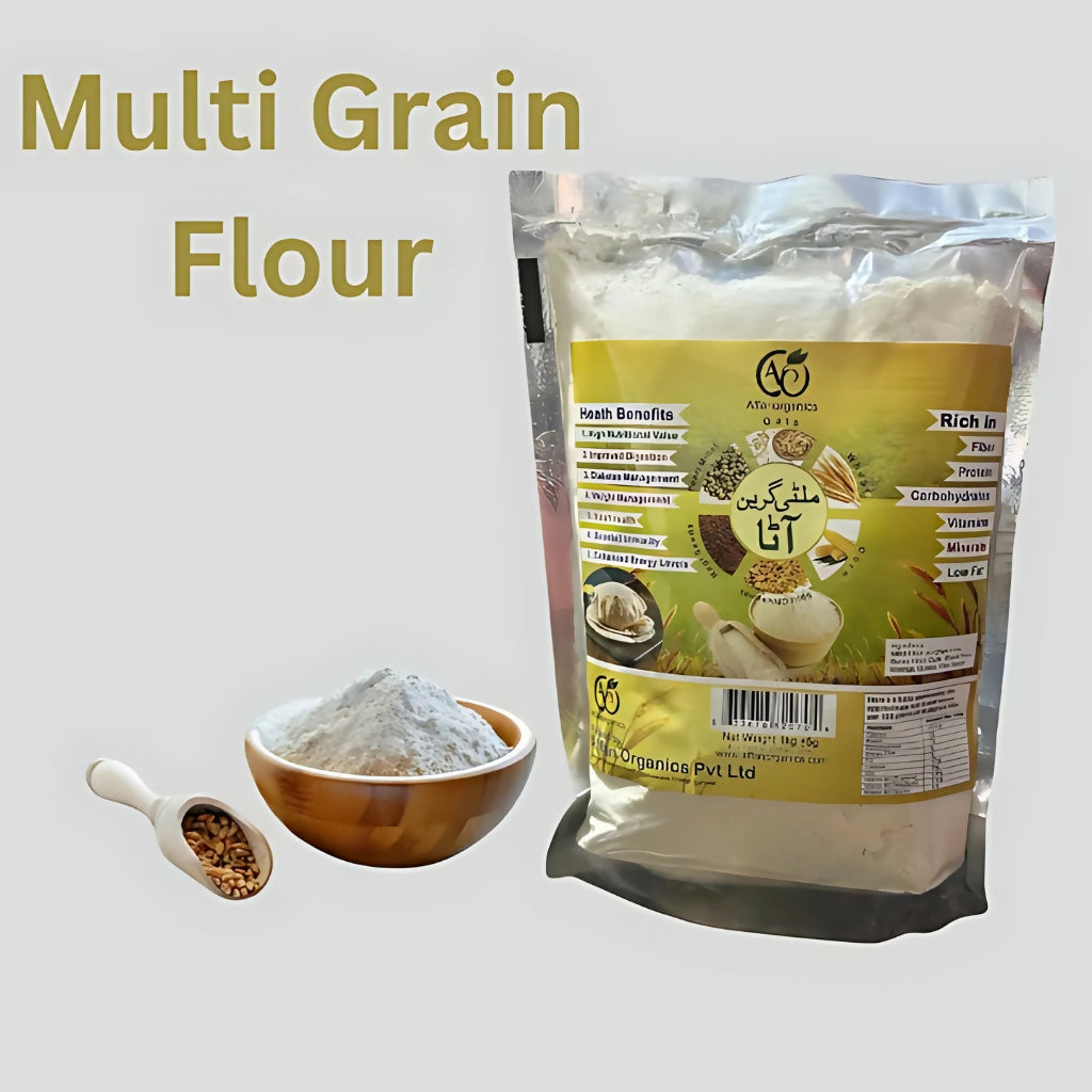 Multi Grain Atta 1kg, Healthy & Versatile Flour | Action.pk – Action ...
