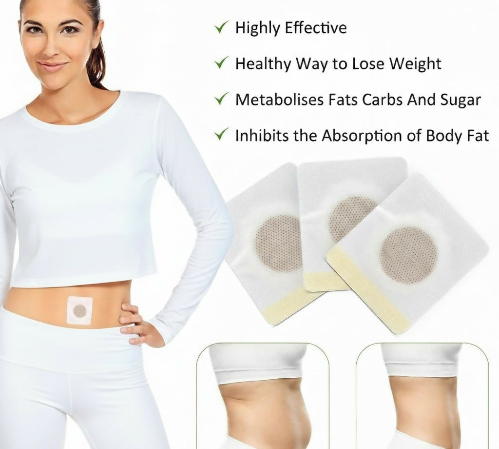 ELAIMEI Slimming Patch (30pcs) – Weight Loss Sticker for Abdominal Fat ...