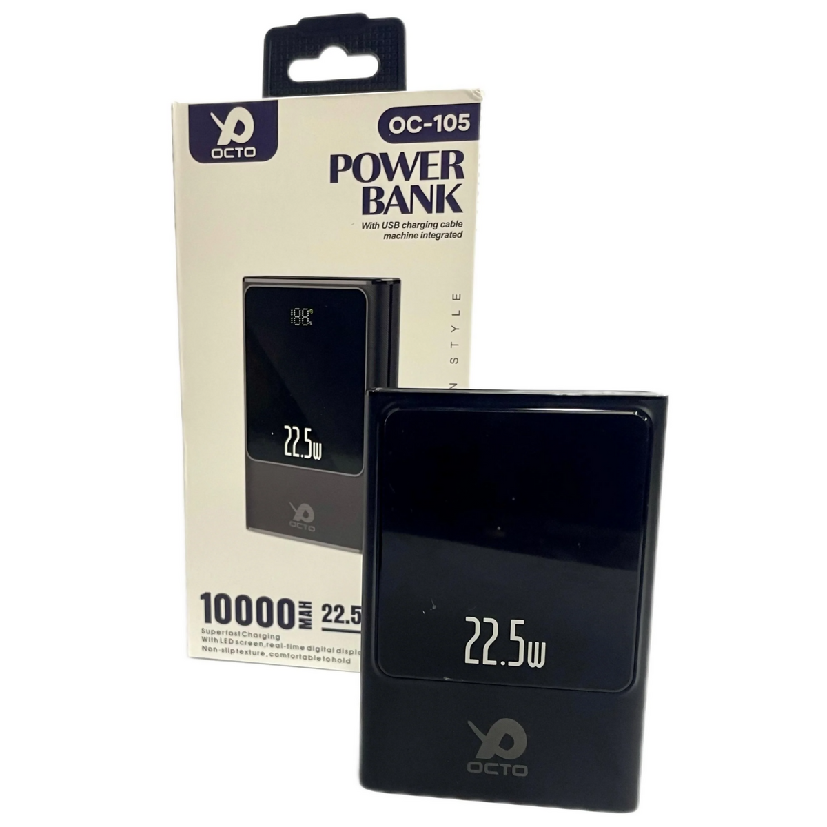 Power Bank, OC-105 OCTO 10000 mAh, PD Fast Charging | Action.pk ...