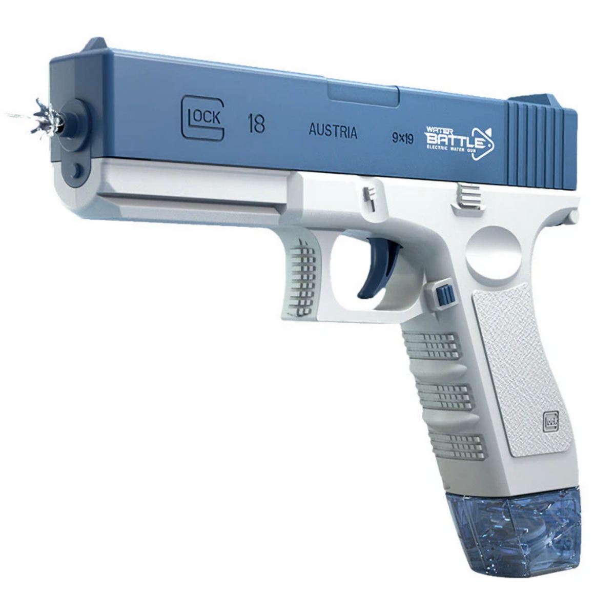 Eco-Friendly Rechargeable Dual Tank Water Gun – Action WebStore