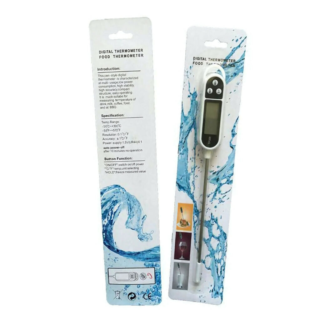 Thermometer with Stainless Steel Probe, -50°C to +300°C | Action.pk ...