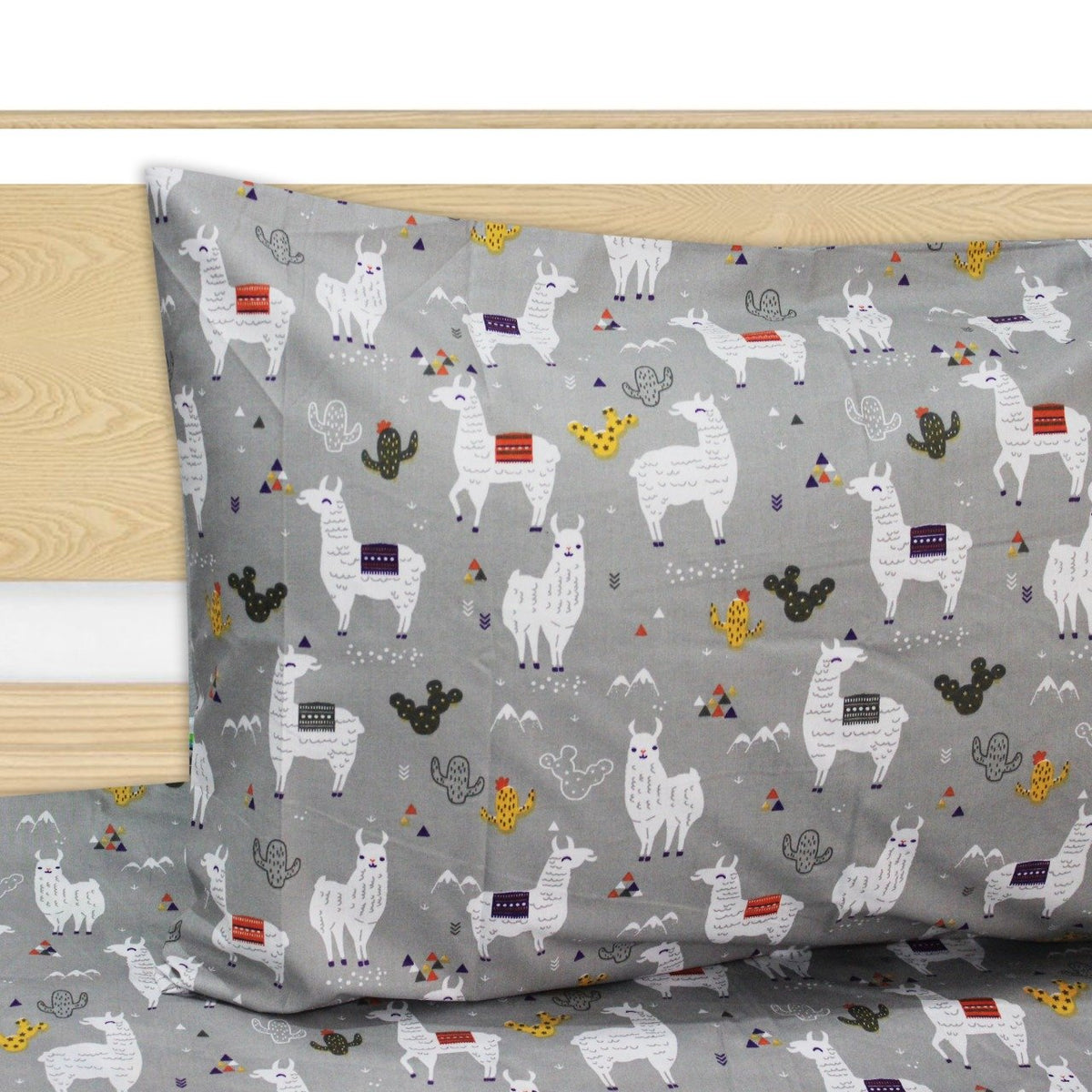 Single Kids Bed Sheet - Llama – Action WebStore