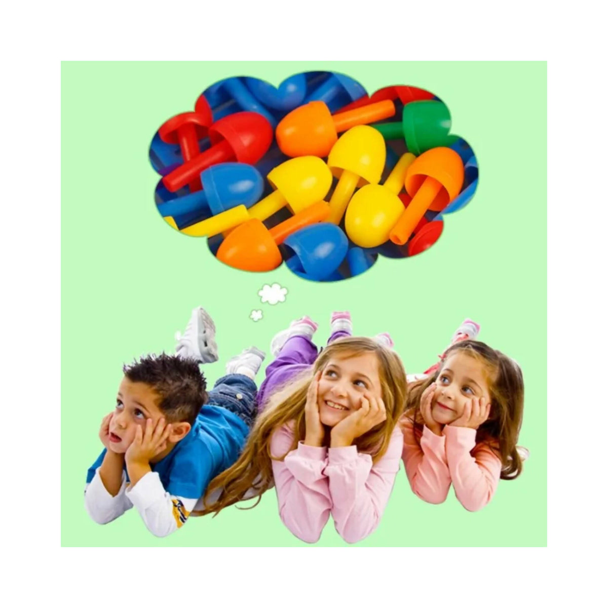 Peg Board Puzzle for Kids | Brain Game Pin Blocks for Unisex – Action ...