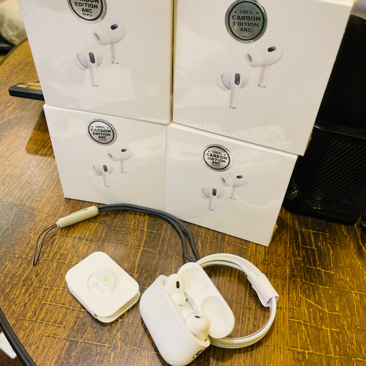 Enhanced Audio Features Noise Cancellation AirPods – Action WebStore
