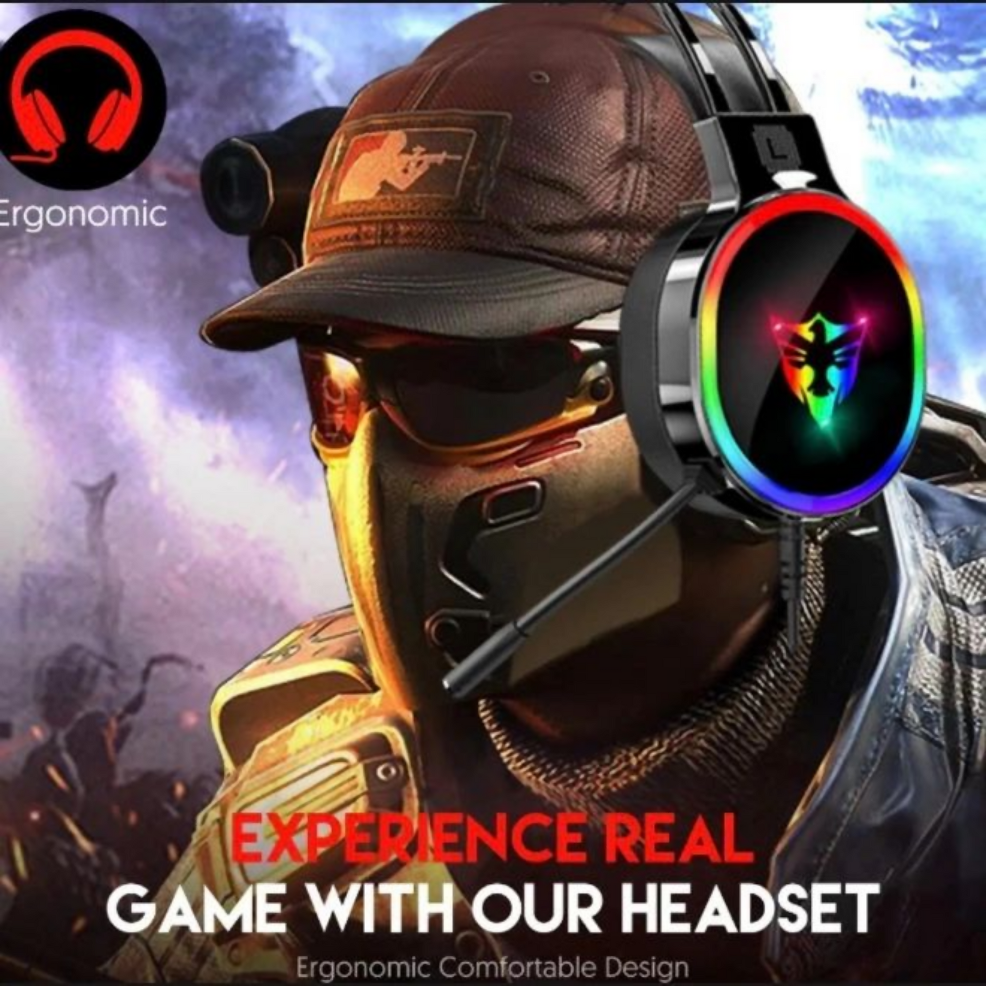 Elevate Your Gaming Experience with the G607 Gaming Headset – Action ...