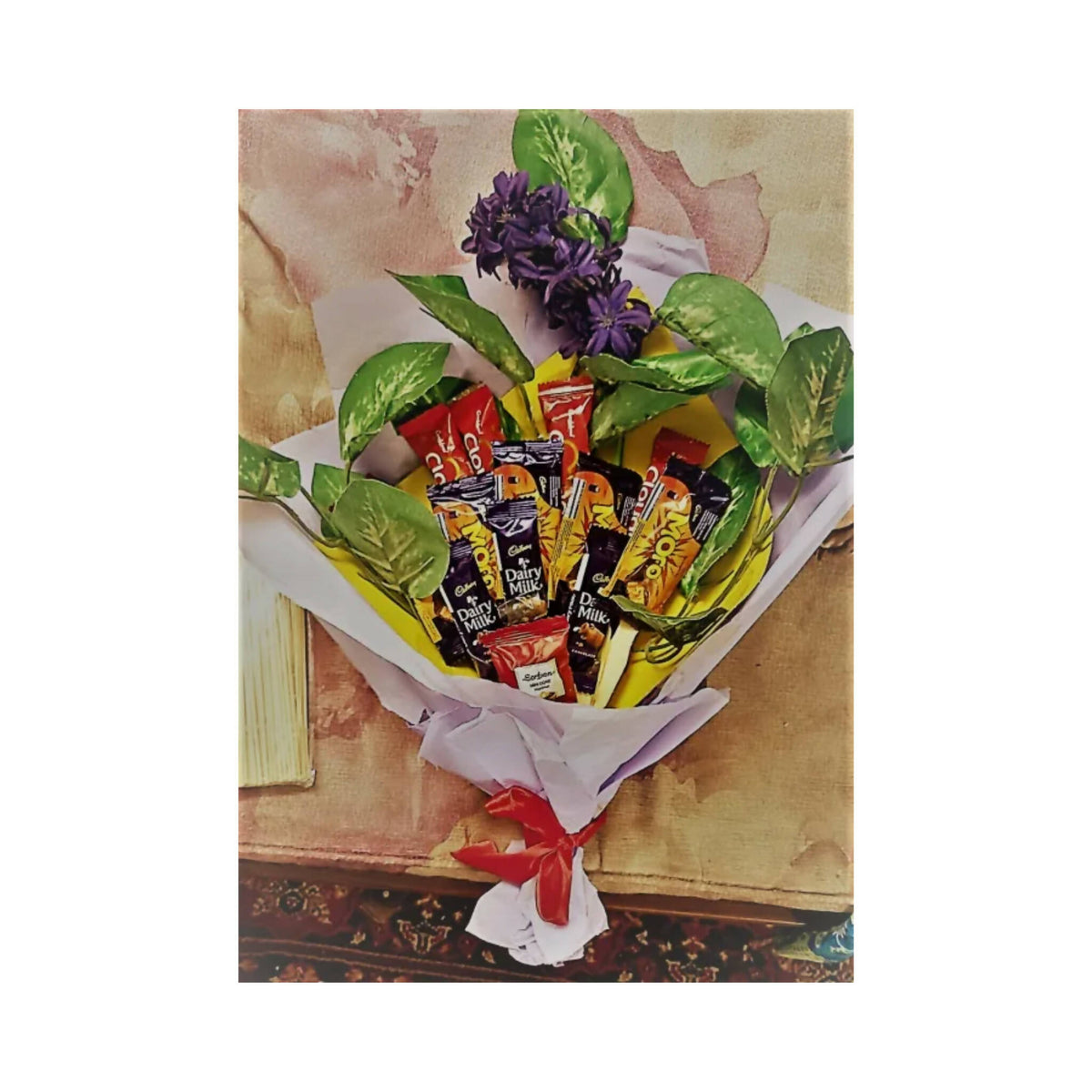 Handcrafted Chocolate Bukey Filled with 20 Cadbury's Chocolates ...