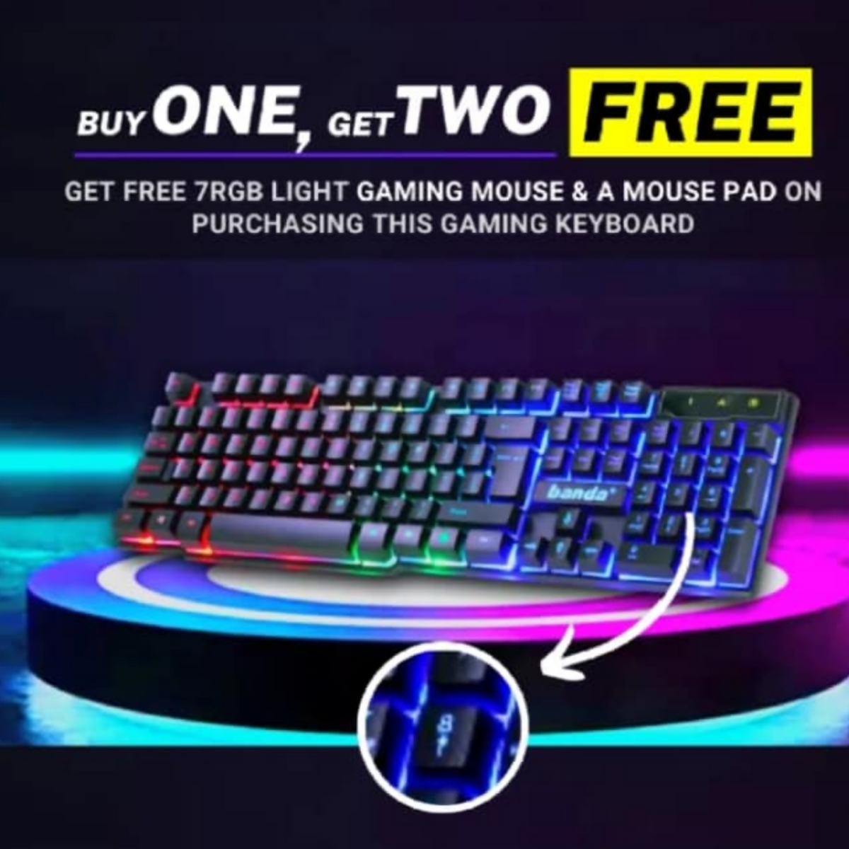 Level Up Your Gaming Setup with Our Gaming Keyboard Bundle! – Action ...